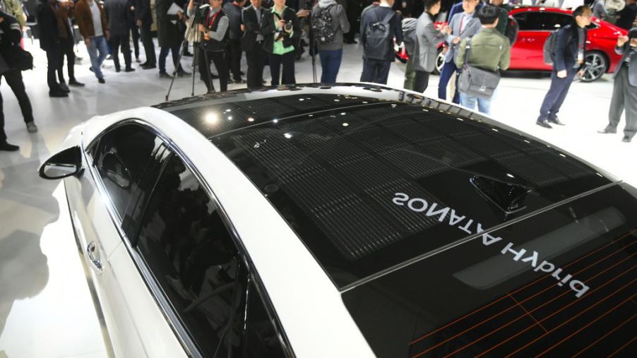 Hyundai Unveils Solar-Panel Roof for 2020 Sonata Hybrid