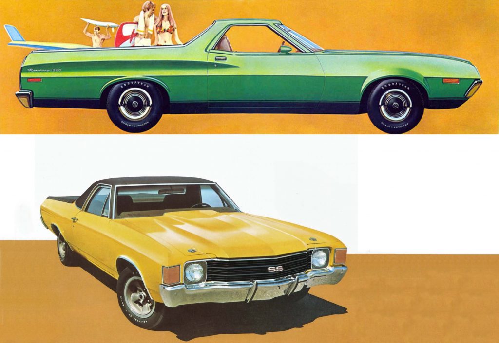 1972 Chevy El Camino Vs. Ford Ranchero