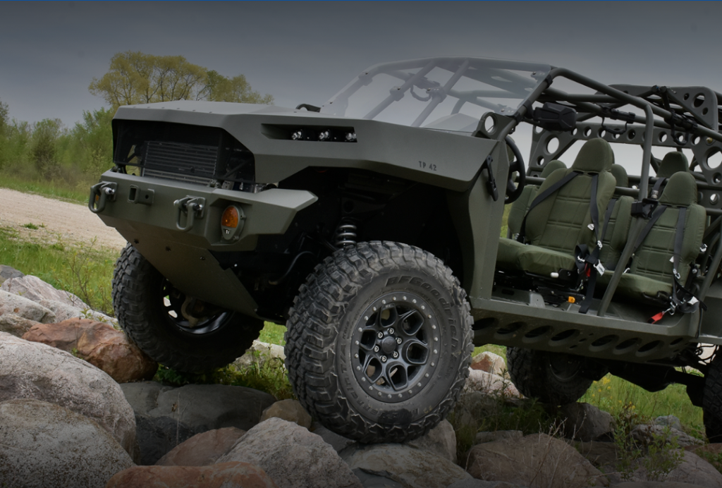 GM Turns Colorado ZR2 into Defense Infantry Squad Vehicle