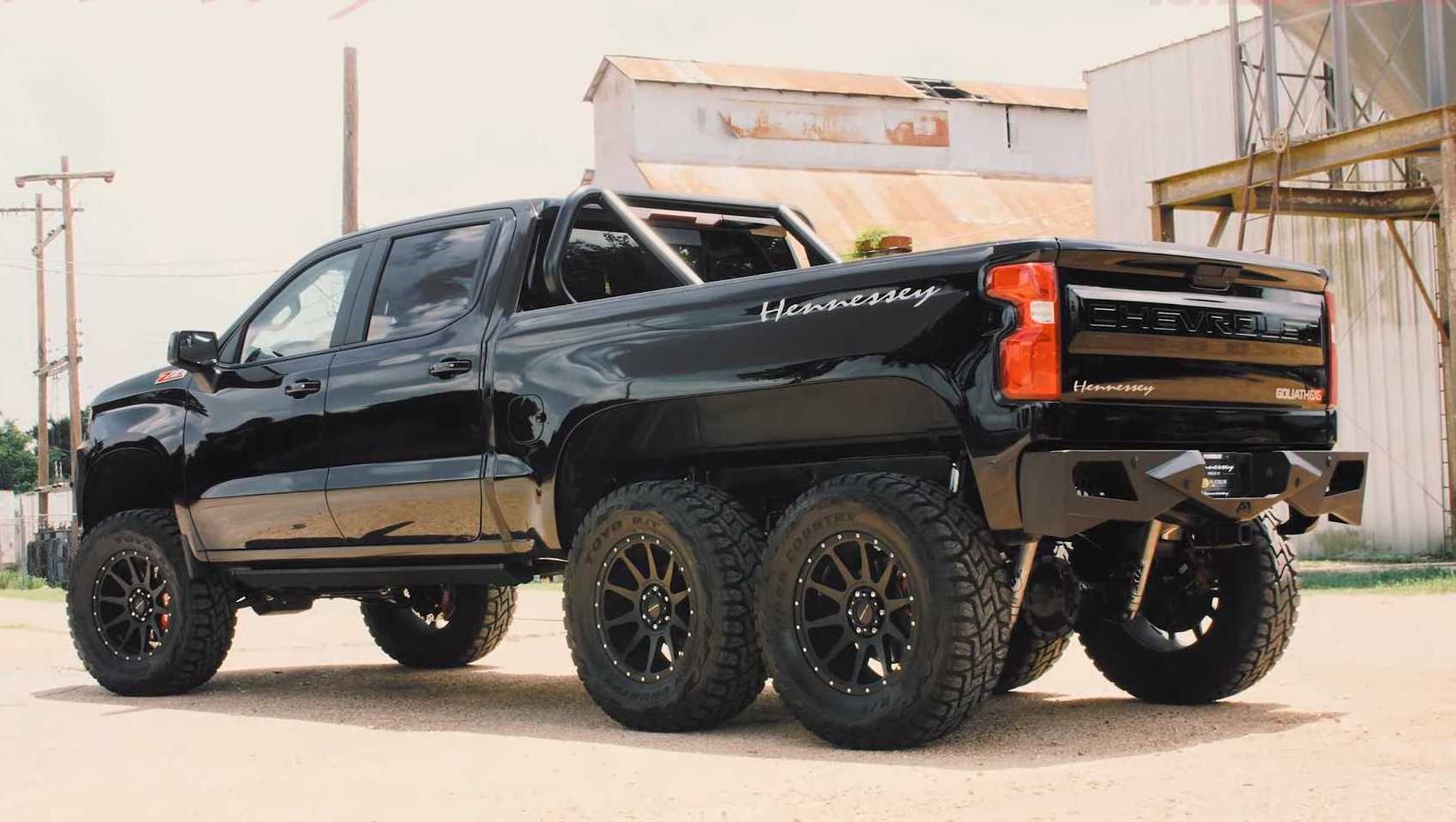 6x6 Hennessey Goliath Off-Road Monster Pickup - MotorBiscuit