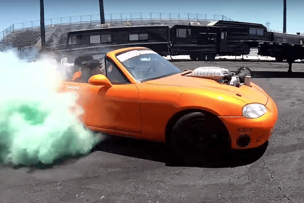 A Hellcat-Powered Mazda Miata Is the Mash-Up You Didn't Know You Need