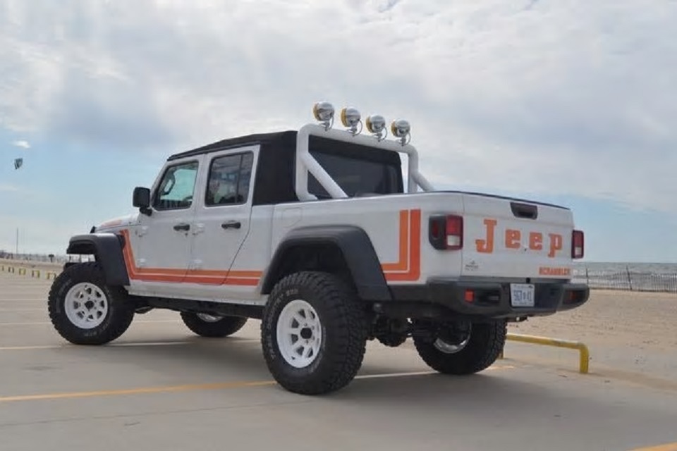 New Jeep Scrambler Tribute Is a Customized Gladiator