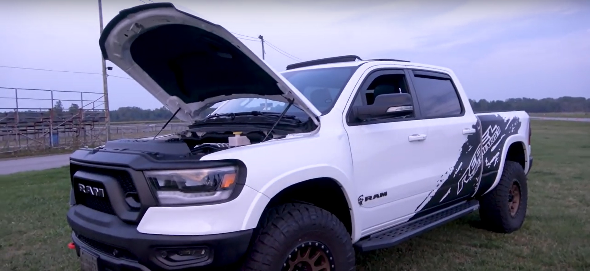 Hellcat-Swapped Ram Rebel TRX Works...Briefly