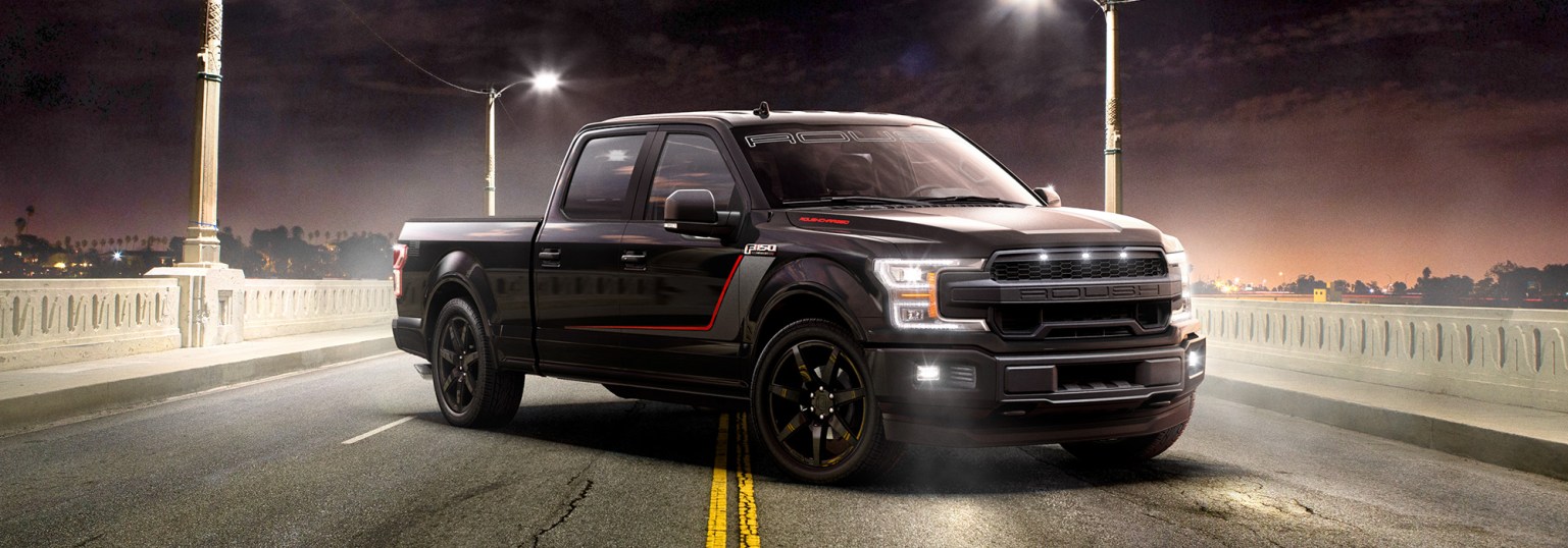 Supercharged 650-Hp Roush Ford F-150 Isn't Exactly Stealthy