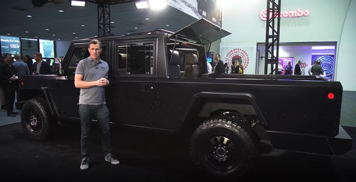 Electric Bollinger Chassis Cab Configuration Revealed For Commercial Use