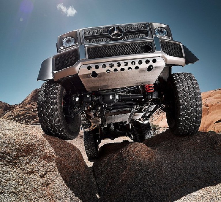 This Insane Six-Wheeled Mercedes G-Wagen Pickup Cost $1.5 Million