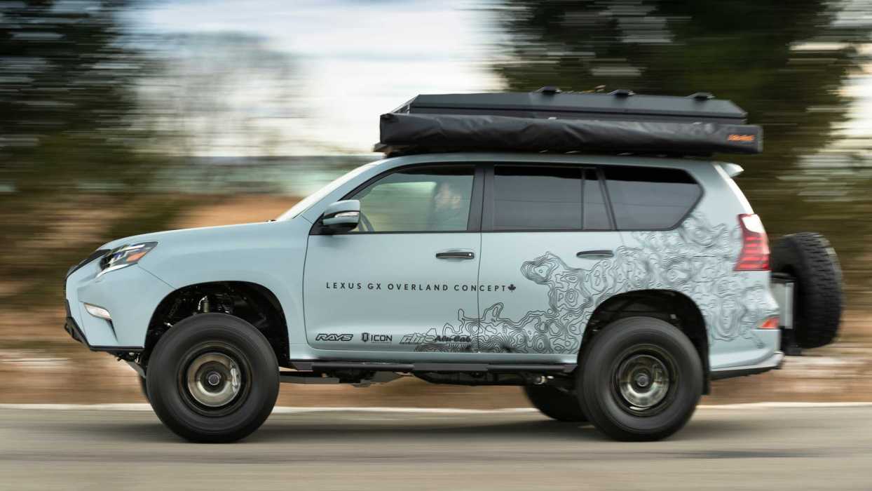 Lexus Surprises With This GX Overland Luxury Camping Concept