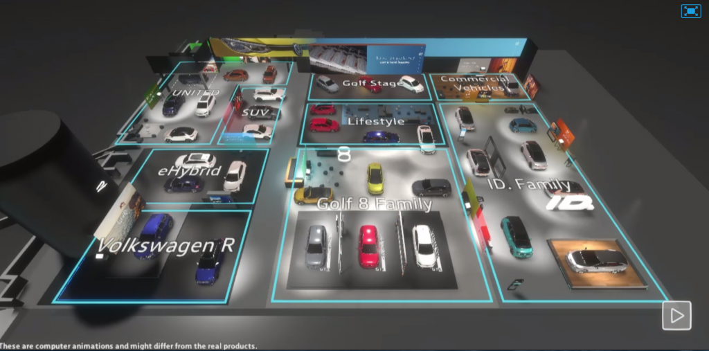 Volkswagen Introduces Its First Virtual Car Show