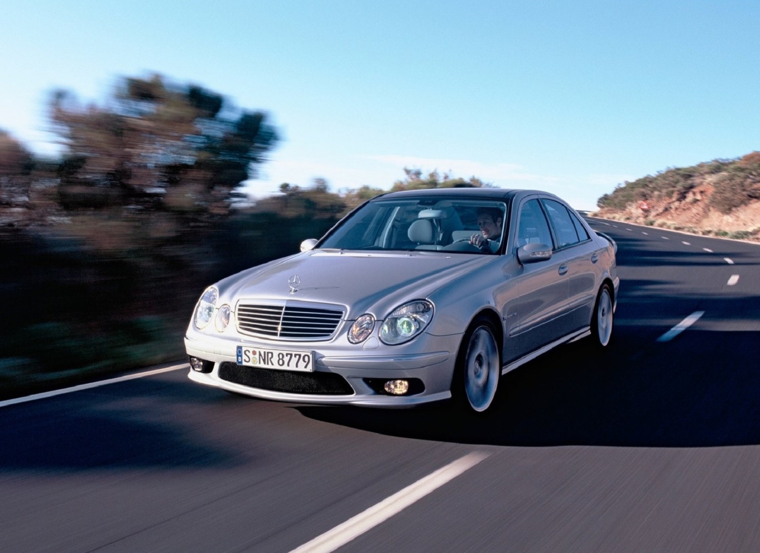 The Mercedes E55 AMG Was the Fastest Sedan in the World