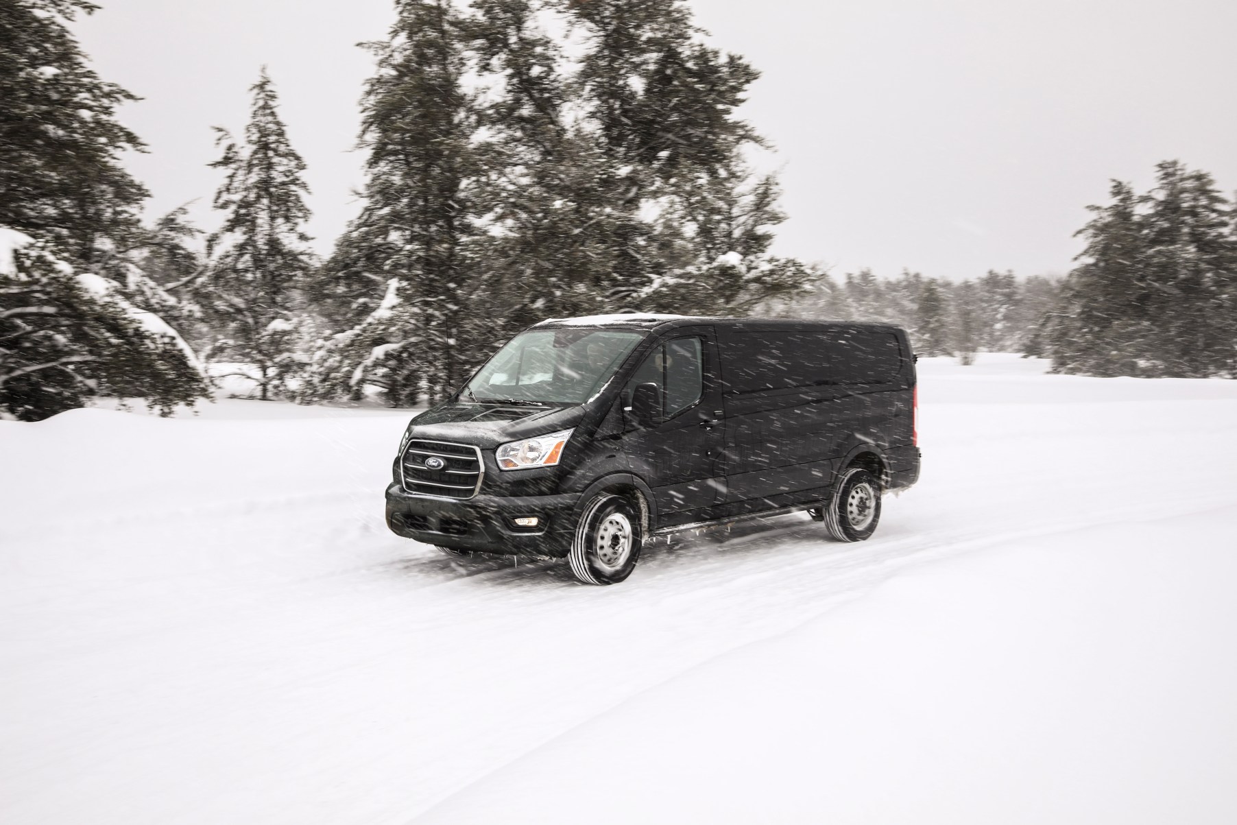 Ford Transit Van: Gasoline vs. Diesel Engine