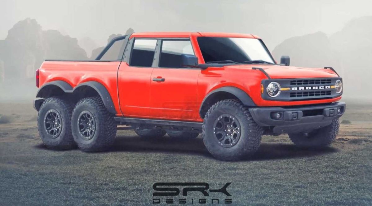 Are You Ready For a 6x6 Ford Bronco Pickup?