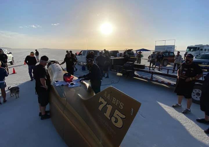 Fastest Piston-Powered Land Speed Record Broken At Bonneville: 470 MPH