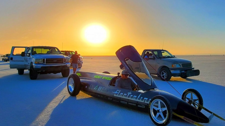 Electric Speed Record Set at Bonneville Salt Flats