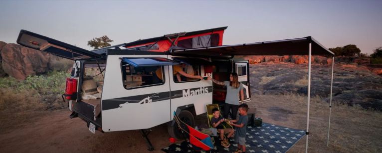Taxa Outdoors Mantis Is an Off-Road Camper Trailer That Fits in a Garage