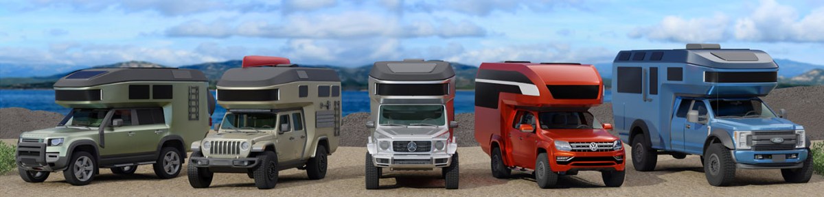 Convert Your New Bronco Or Defender Into This Carbon Fiber Camper