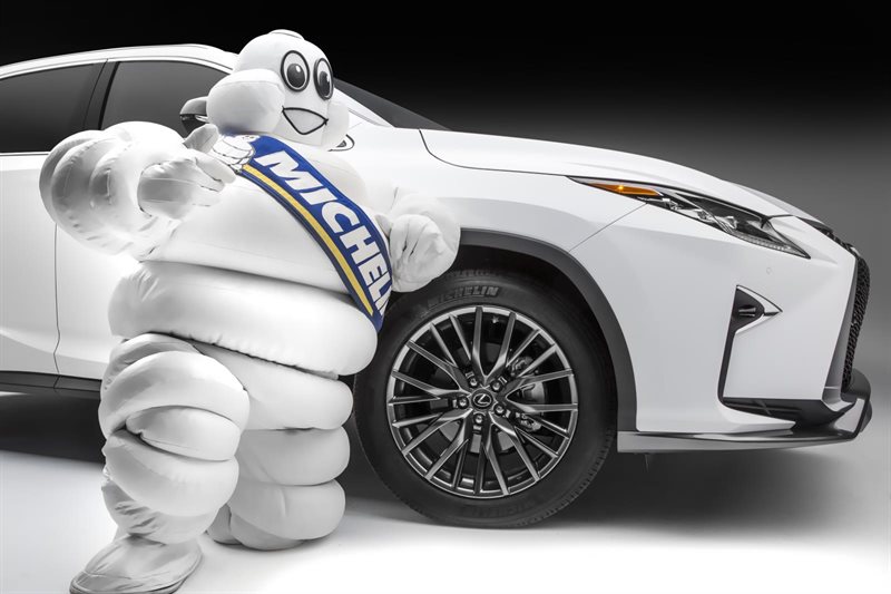 Why is the Michelin Tire Mascot White?