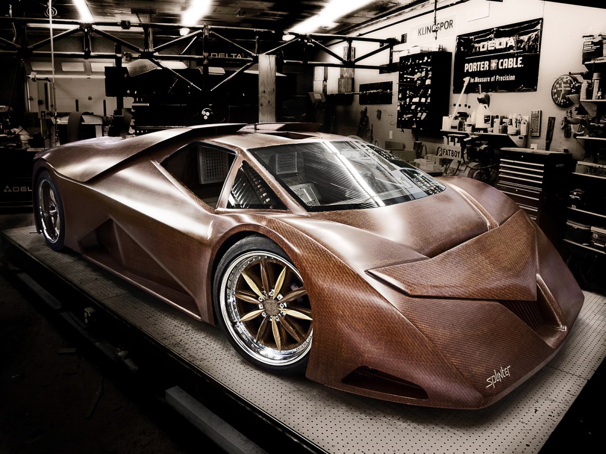 The World’s First Wooden Supercar Is Aptly Named the ‘Splinter’