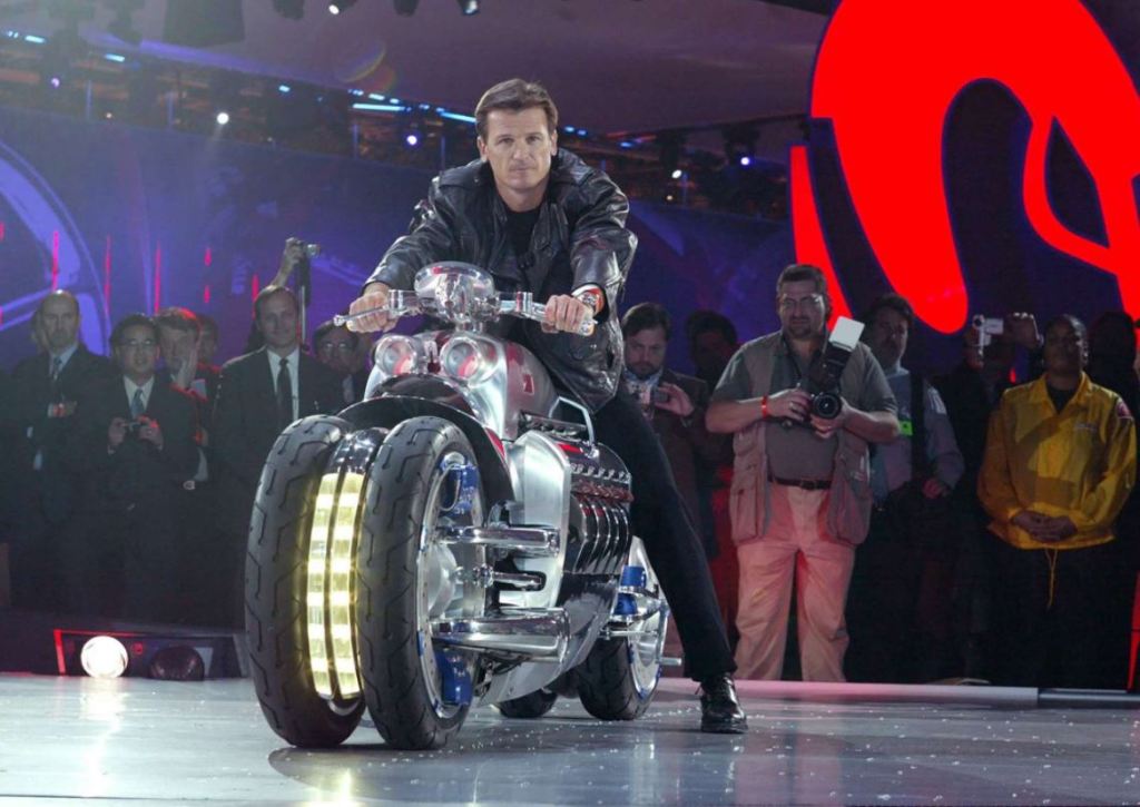 The Amazing Tomahawk Was a Dodge Viper V10 Powered Motorcycle, Sort Of