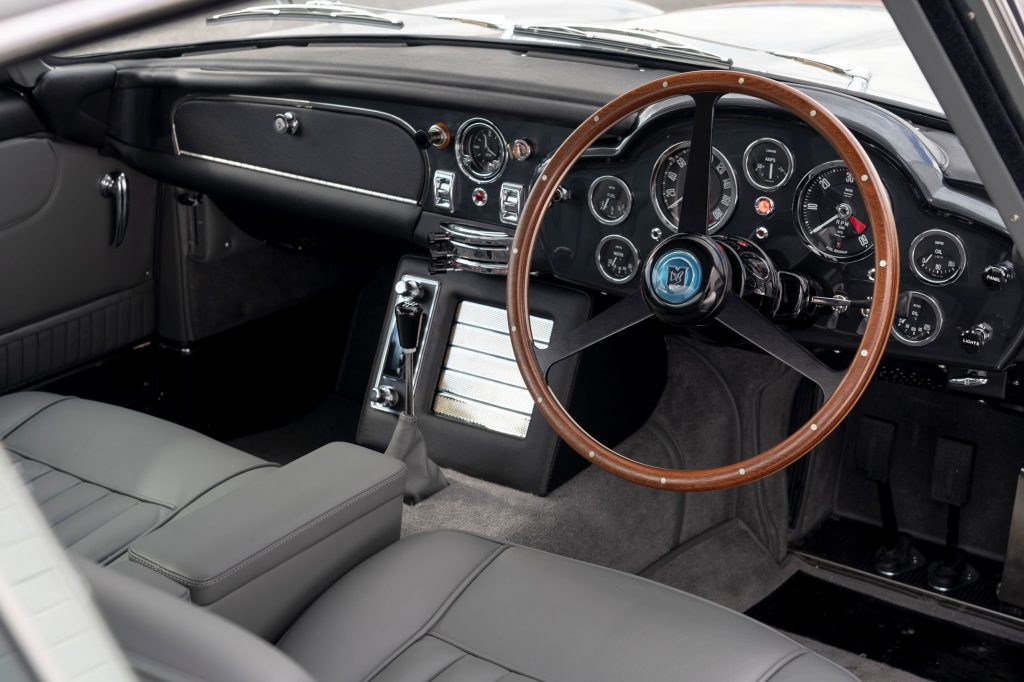 The Aston Martin DB5 Continuation Lets You (Almost) Play Bond for Real