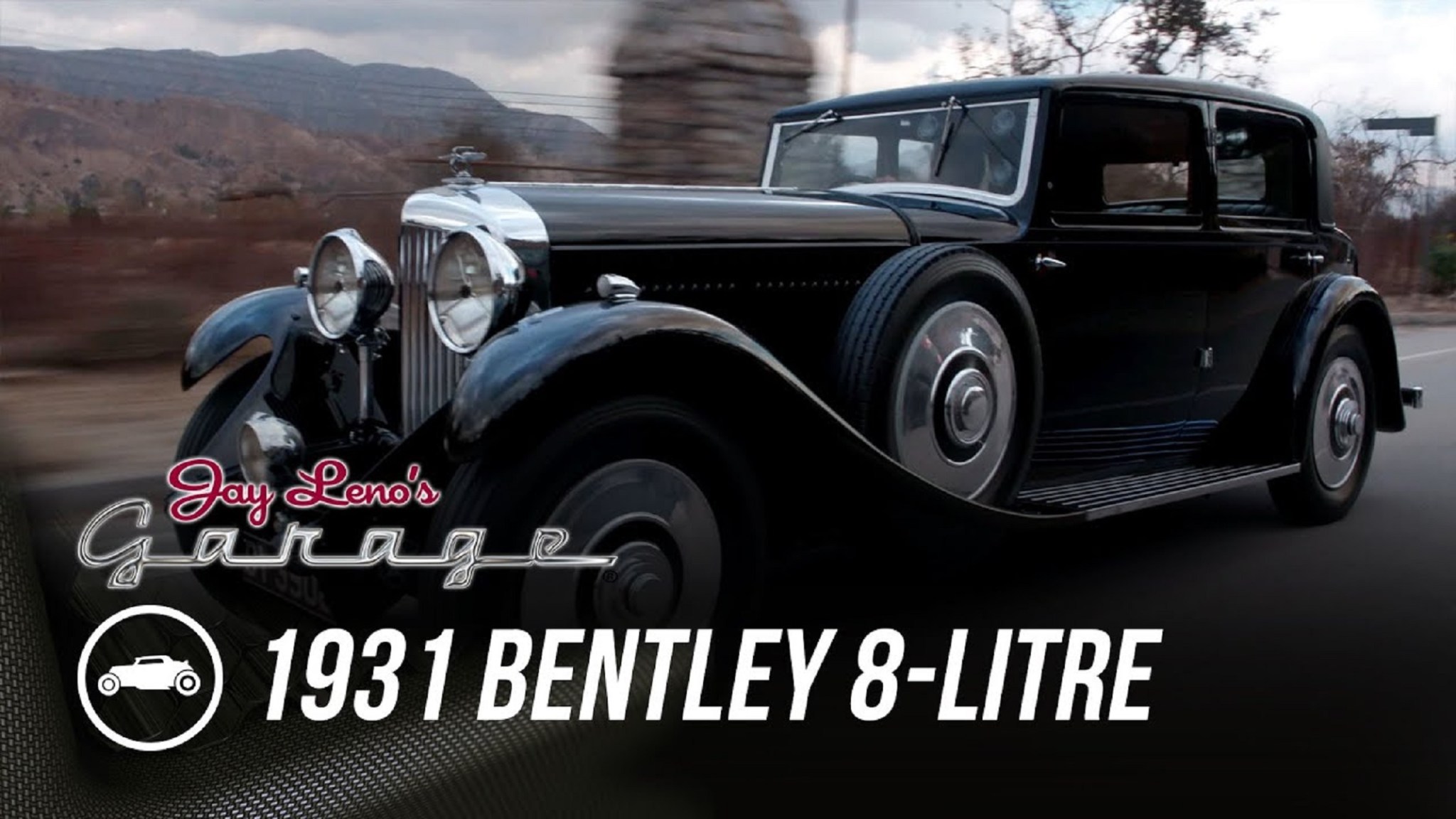 Jay Leno's 1931 Bentley Mulliner Sedan Is 8 Liters of Class