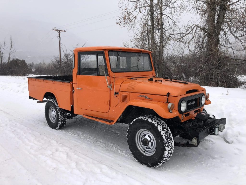 Bring a Trailer Bargain of the Week: 1964 Toyota Land Cruiser FJ45 Pickup