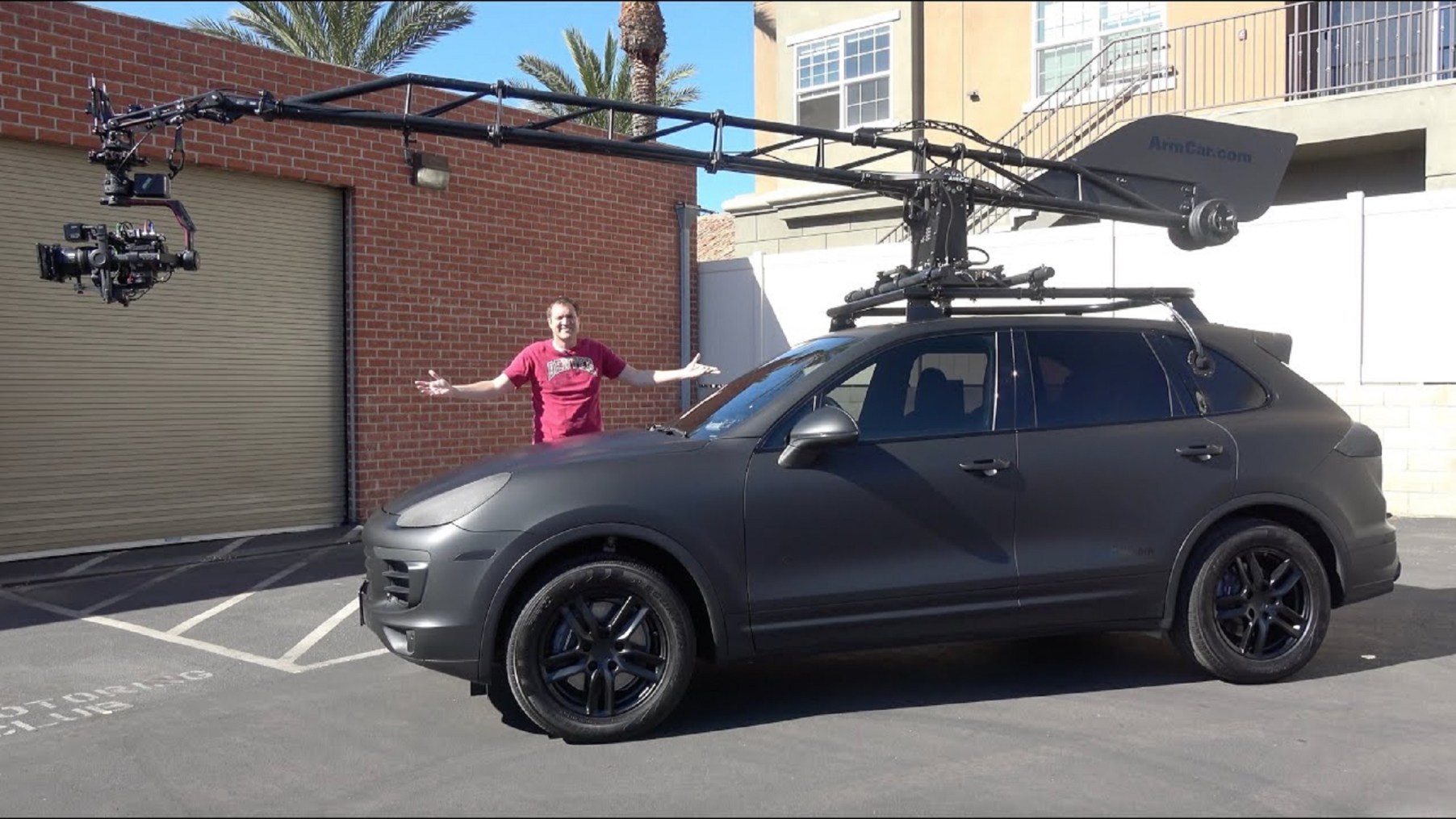 Doug DeMuro Drives a $500k Porsche Cayenne Made for the Movies