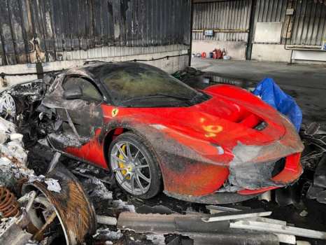 Fire Kills $3 Million Ferrari LaFerrari and Ultra-Rare Car Collection