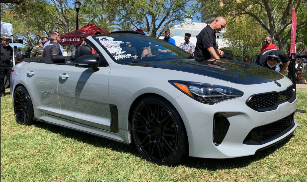 Look: Somebody Just Cut The Roof Off Of A Kia Stinger