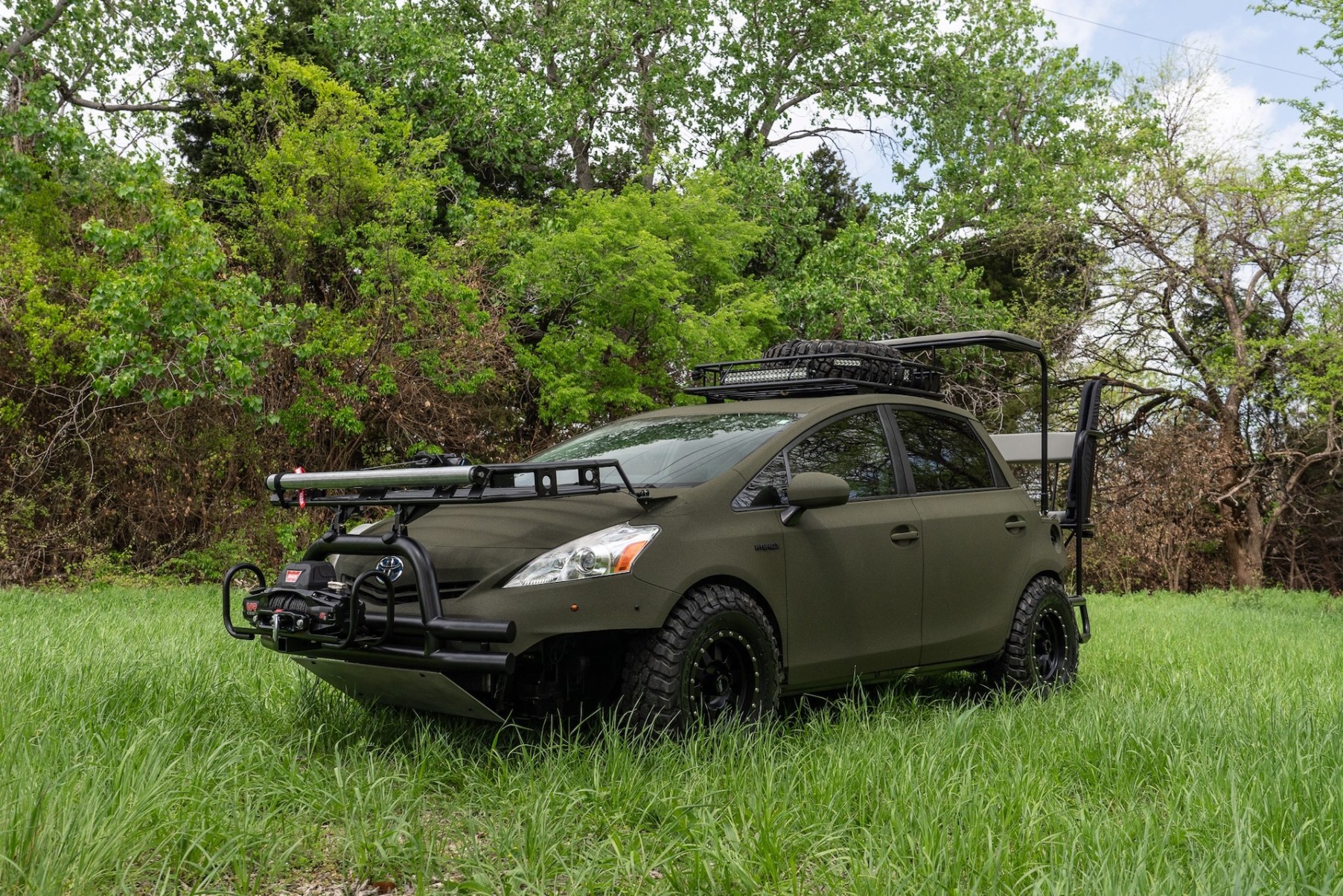 Ultra-Weird Predator Toyota Prius Is a Near-Silent Hunting Machine