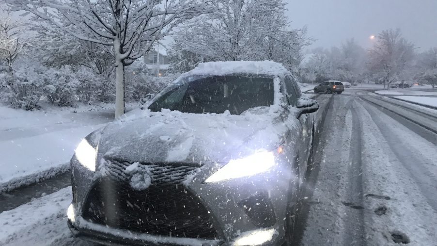 The 2021 Lexus RX 450h Likes to Play in the Snow