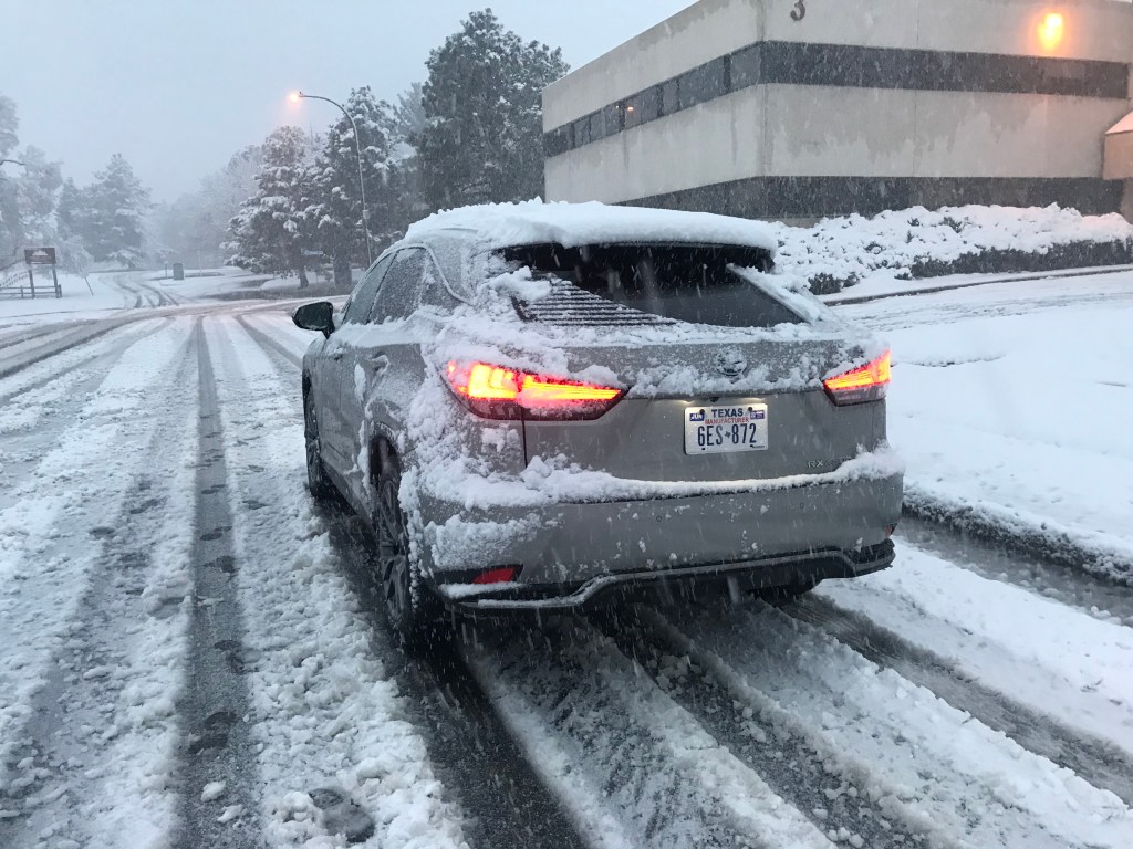 The 2021 Lexus RX 450h Likes to Play in the Snow