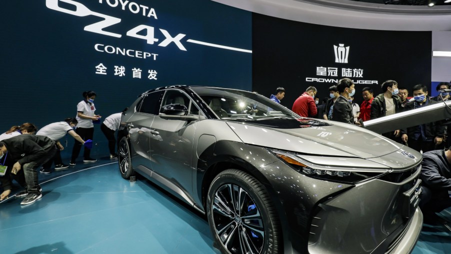 Toyota bZ4X Has an AWD System Developed by Toyota and Subaru