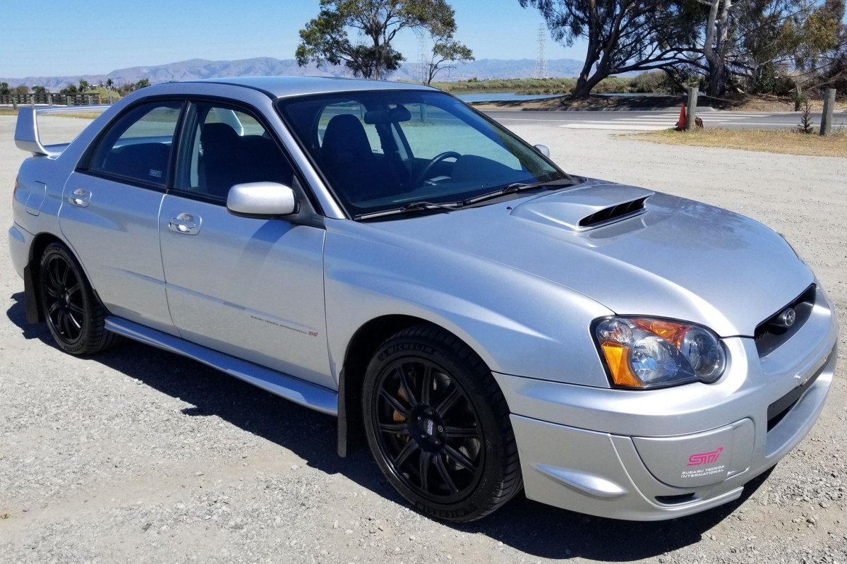 Cars and Bids Bargain of the Week: 2004 Subaru Impreza WRX STi