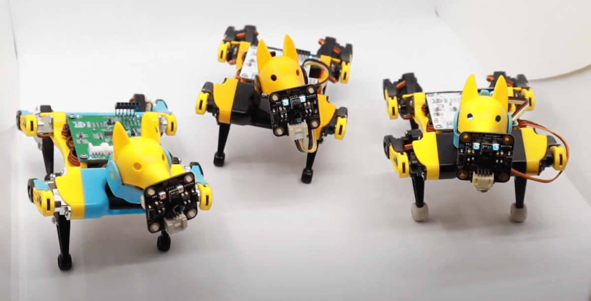 Build Your Own Mini-Robot Dog Like Boston Dynamics