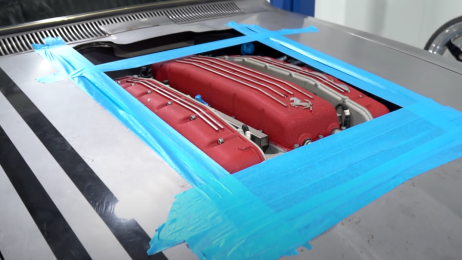 Custom-Built Muscle Car Has a Ferrari V12 Under Its Hood