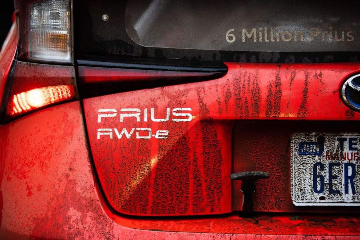 Toyota's Prius Rally Car Is the Coolest Hybrid Car Ever Conceived