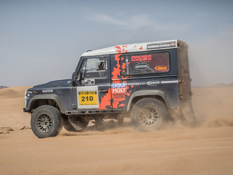 Bowler Turns the Land Rover Defender Into a Rally Racing SUV