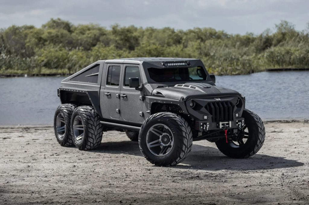 Jay Leno Hops Into a 6x6 Jeep Gladiator Built for the Apocalypse