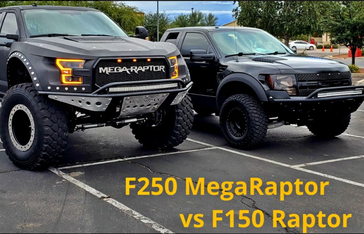 "MegaRaptor" Ford Super Duty F-250 Raptor