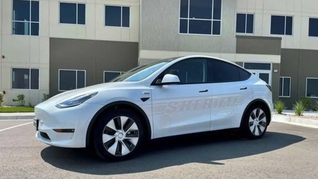The 2021 Tesla Model Y Is Gearing up for Police Duty