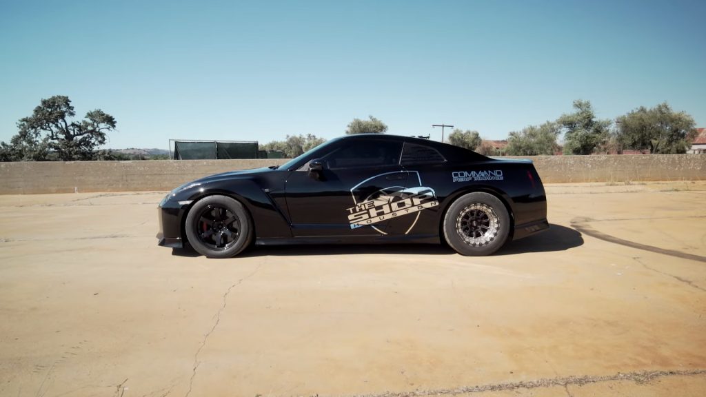 Drag Race: 1,400 HP Nissan GT-R vs Ford Mustang - MotorBiscuit
