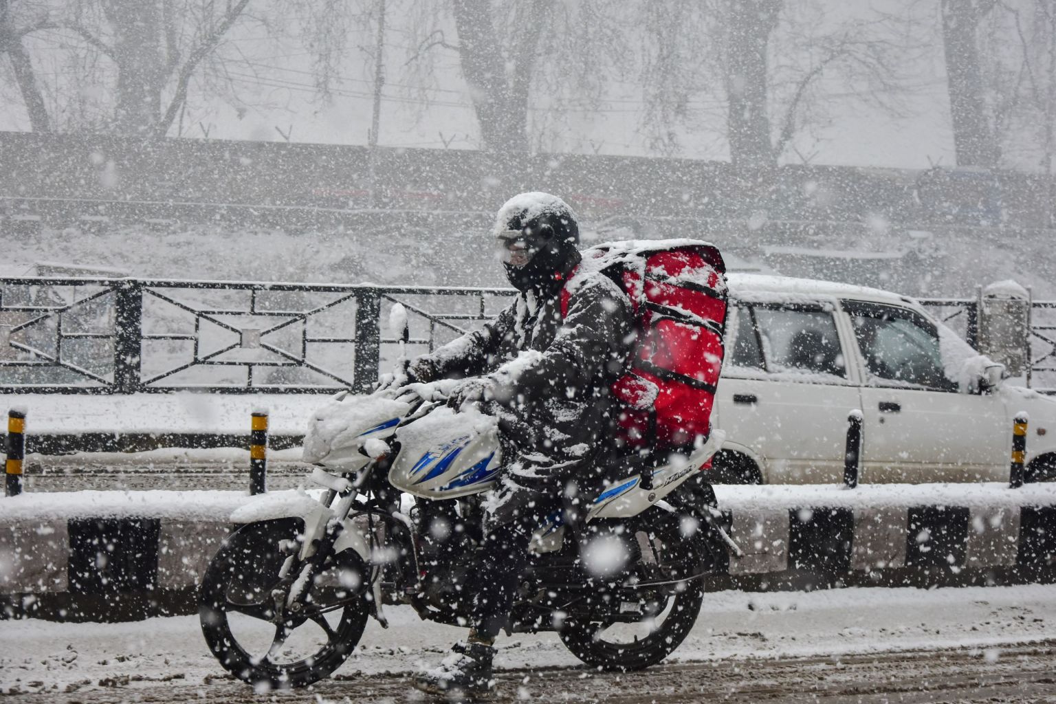 Stay Toasty-Warm With Cold-Weather Motorcycle Gear Like This