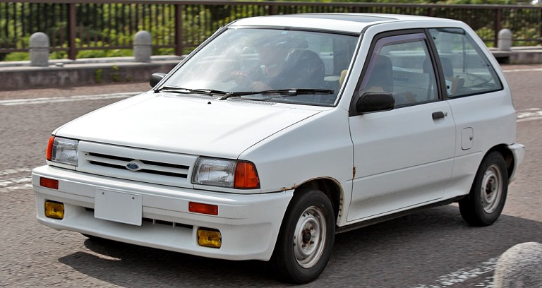 The Ford Festiva Was an American Car That Was Designed by Mazda and ...