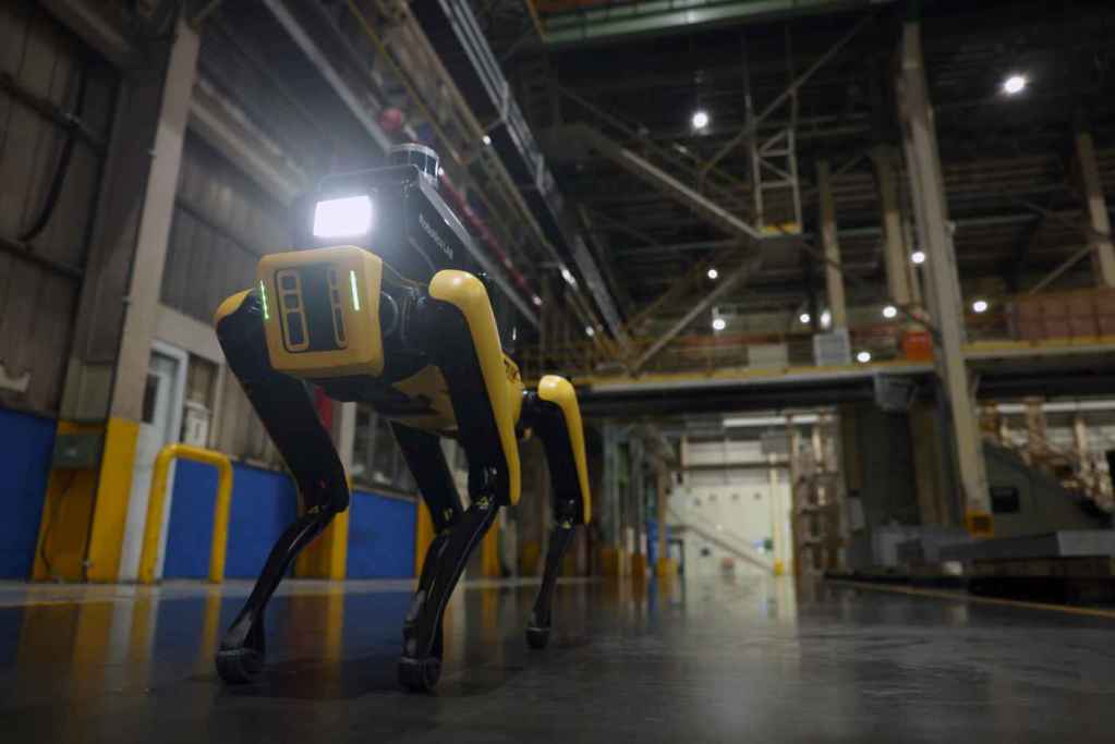 Meet Spot the Robot Dog, the Safety Enforcer at a Kia Automotive Plant