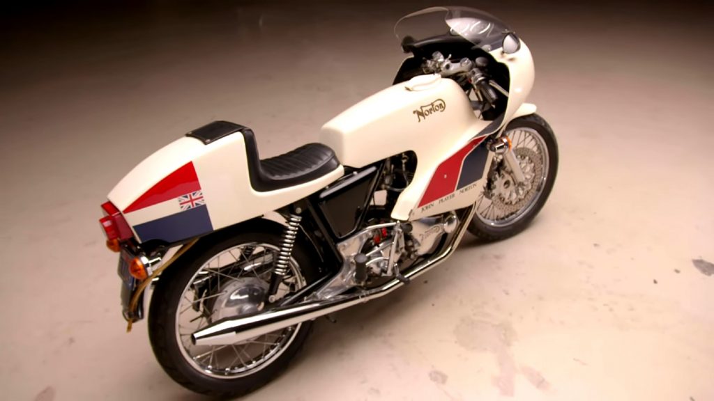 Jay Leno Goes Romantic Around His Norton John Player Special
