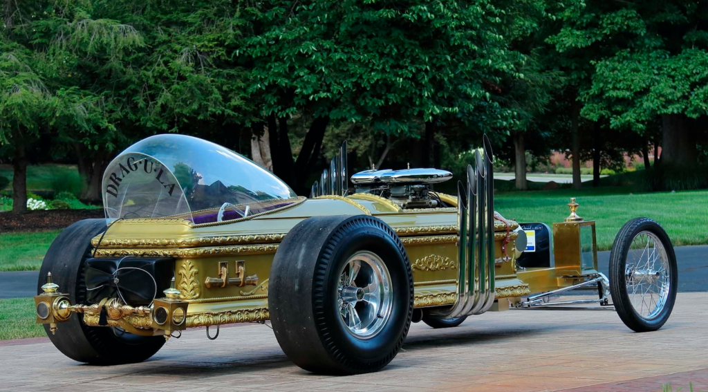 You Can Own Grandpa Munsters' Dragula Coffin Dragster
