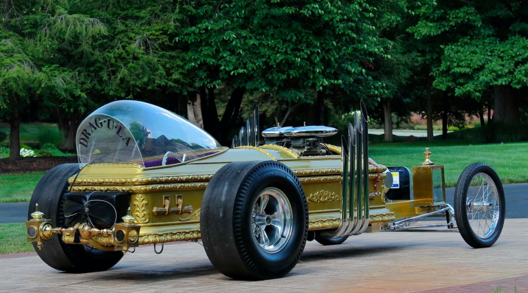 You Can Own Grandpa Munsters' Dragula Coffin Dragster