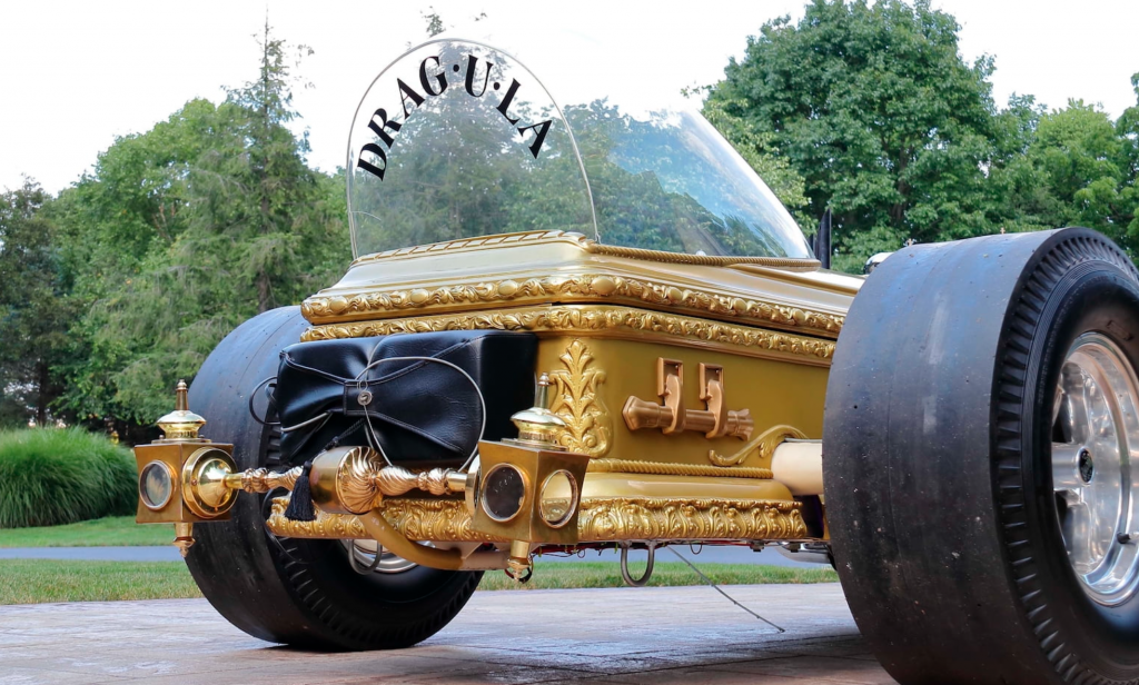 You Can Own Grandpa Munsters' Dragula Coffin Dragster