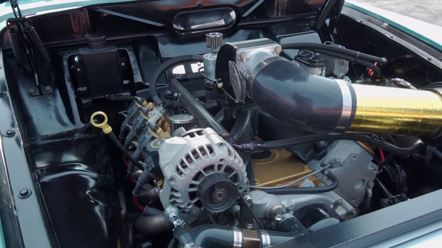 Volvo Amazon Gets Outrageous Motor Swap