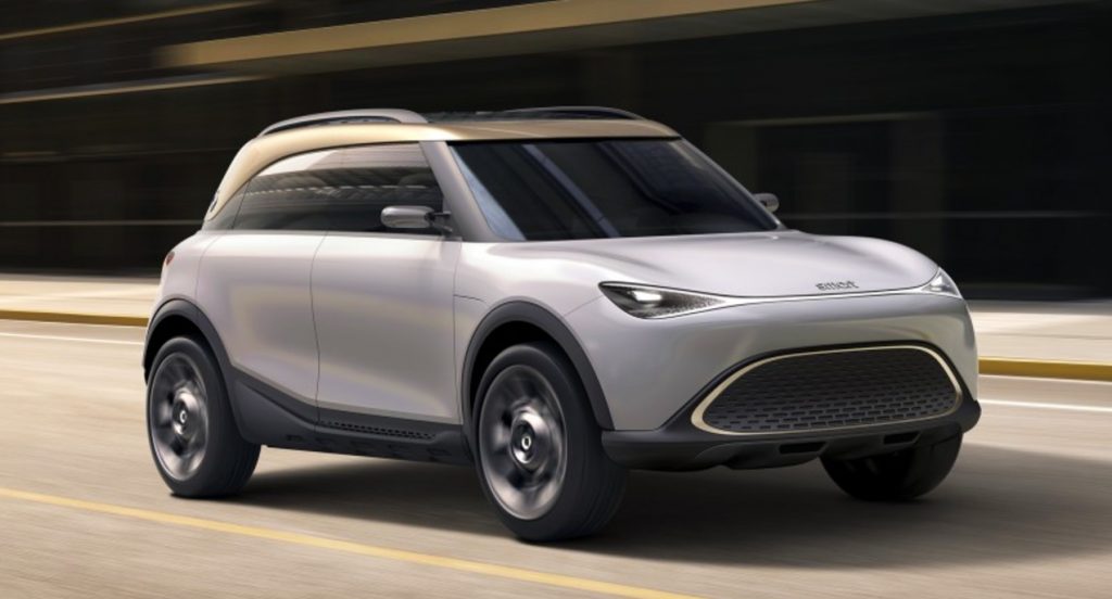 Forget the Smart Car, Meet the Smart Concept #1 Crossover - MotorBiscuit